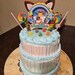 Rainbow Cake Topper Shaker With Cat Ears Add Any Character or Photo ...