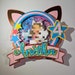 Rainbow Cake Topper Shaker With Cat Ears Add Any Character or Photo ...