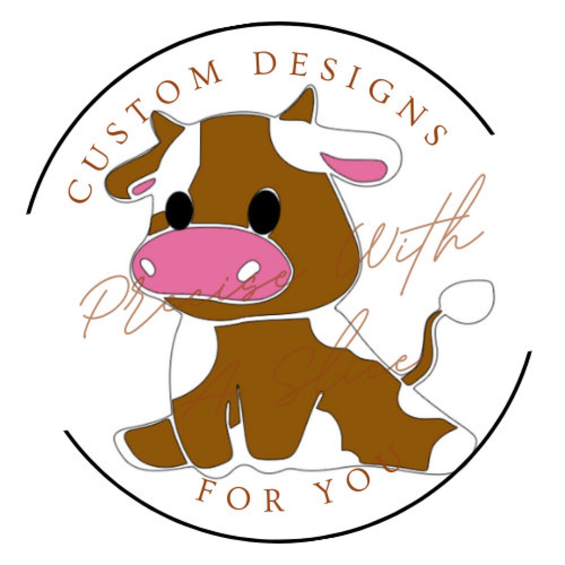 Cow Svg Download for Craft, Cute Cow Svg Perfect for Crafters, Spotted ...