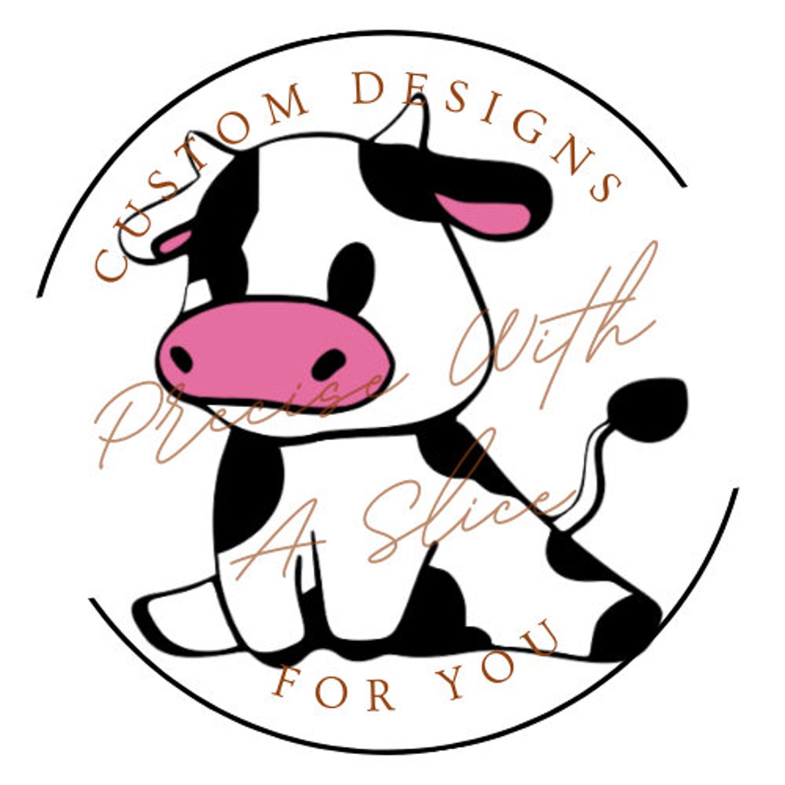 Cow Svg Download for Craft, Cute Cow Svg Perfect for Crafters, Spotted ...