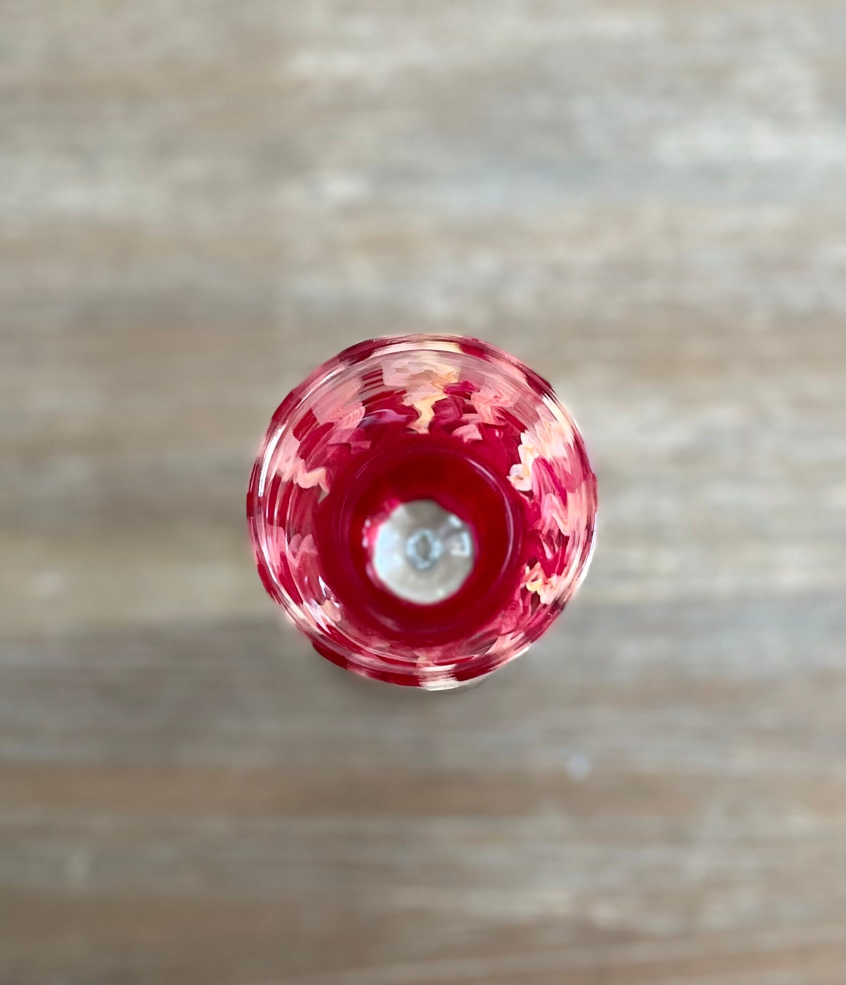 Hand-painted Flame Champagne Glass - Etsy