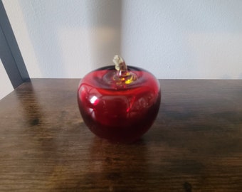 Vintage Milropa Paperweight Handblown Glass Ca 1970s Signed by Artist ...