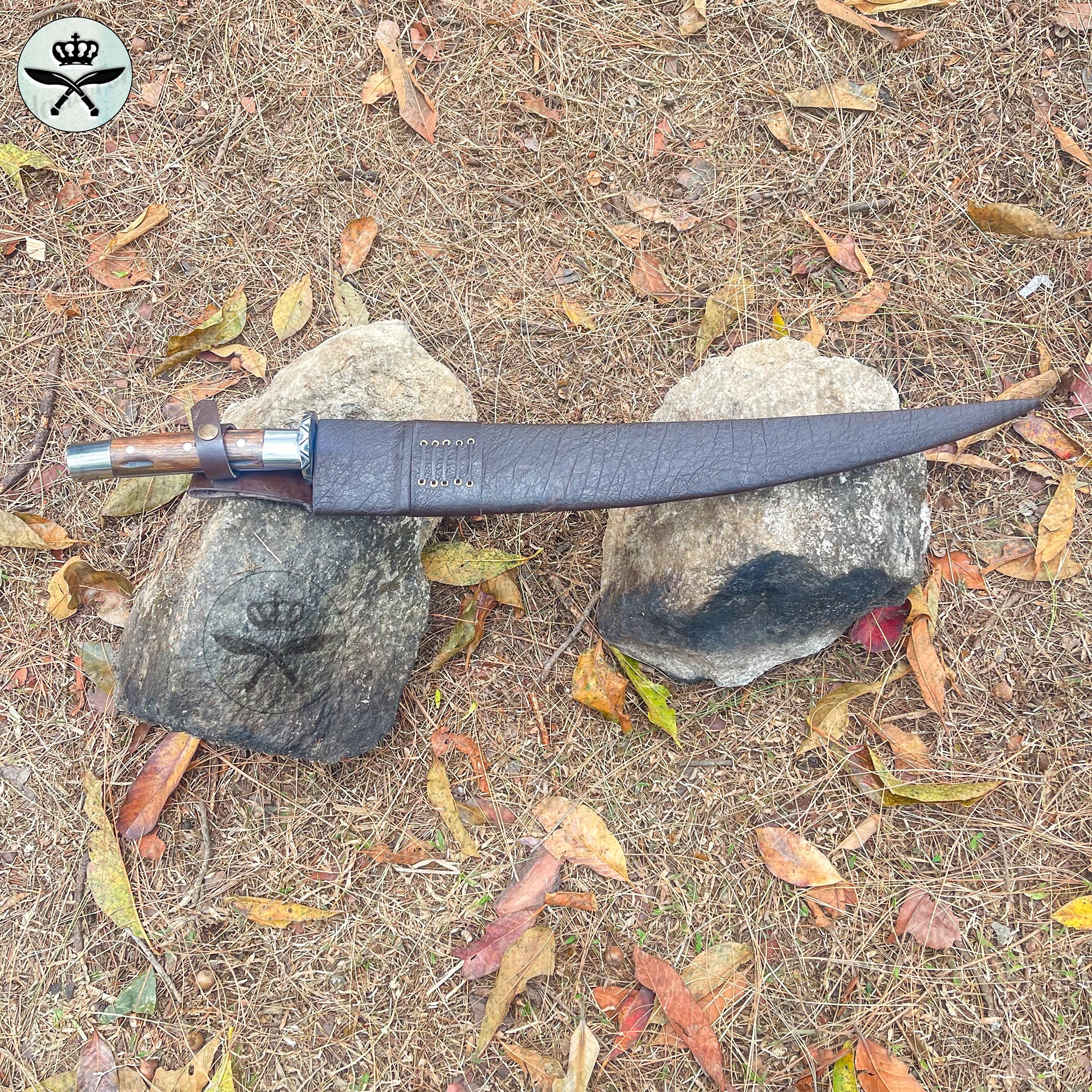 22-inch Ancient Forged Kakani Blade Forge Gurkha Kukri Knife Handmade ...