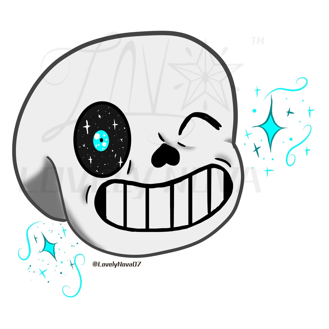 Sans Stickers: Undertale Character Vinyl Stickers - Etsy