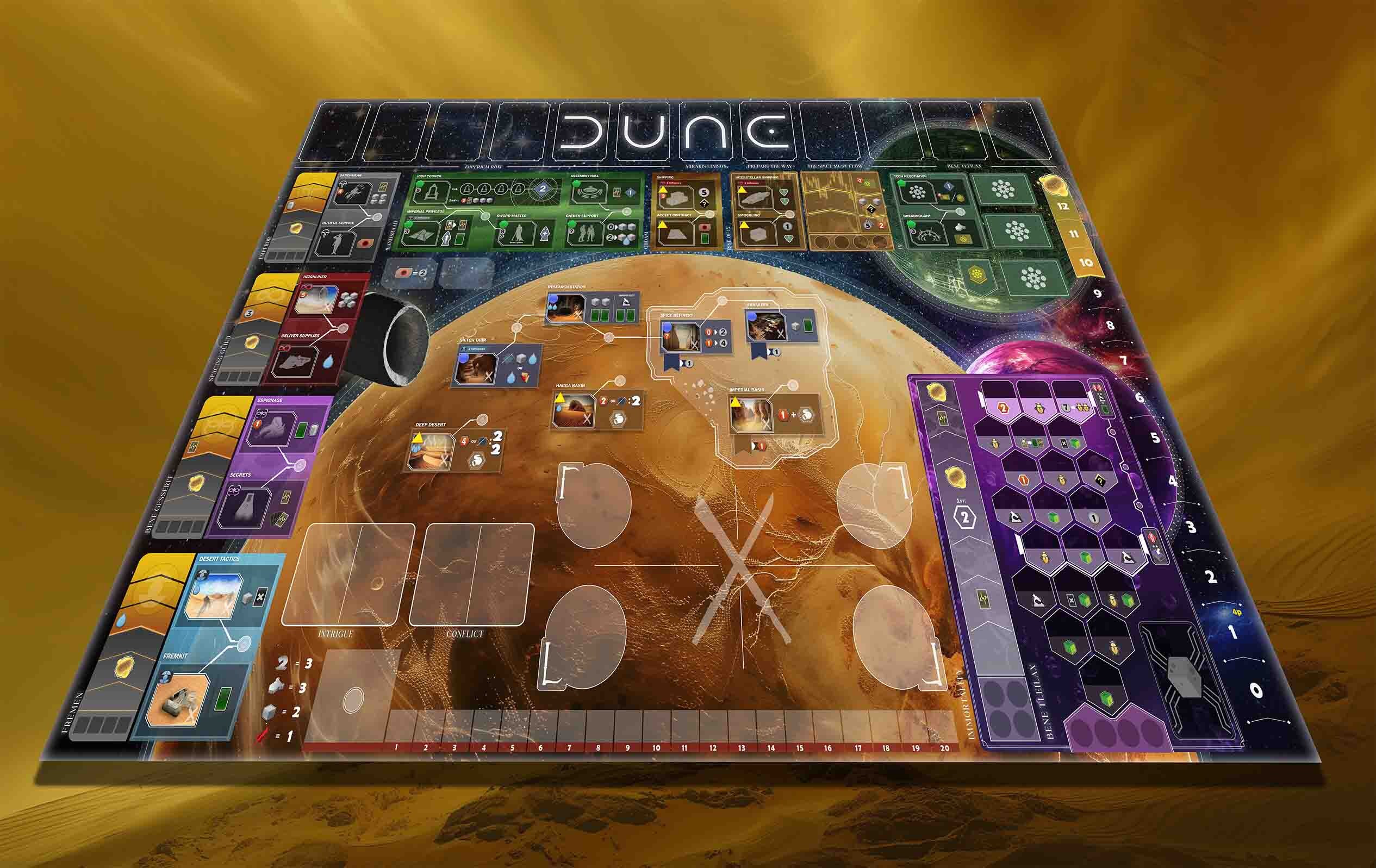 24 X 36 Dune Uprising Digital Board With Rise of IX & Immortality ...