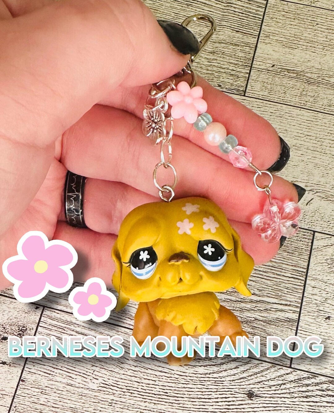 LPS Littlest Pet Shop Beaded Keychains With Charm - Etsy