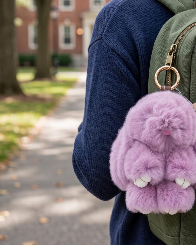 Fluffy Cute Keychain/bag Charm (N19) - Etsy