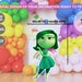 Inside Out Disgust Cutout, Inside Out Decoration, Inside Out Decoration ...