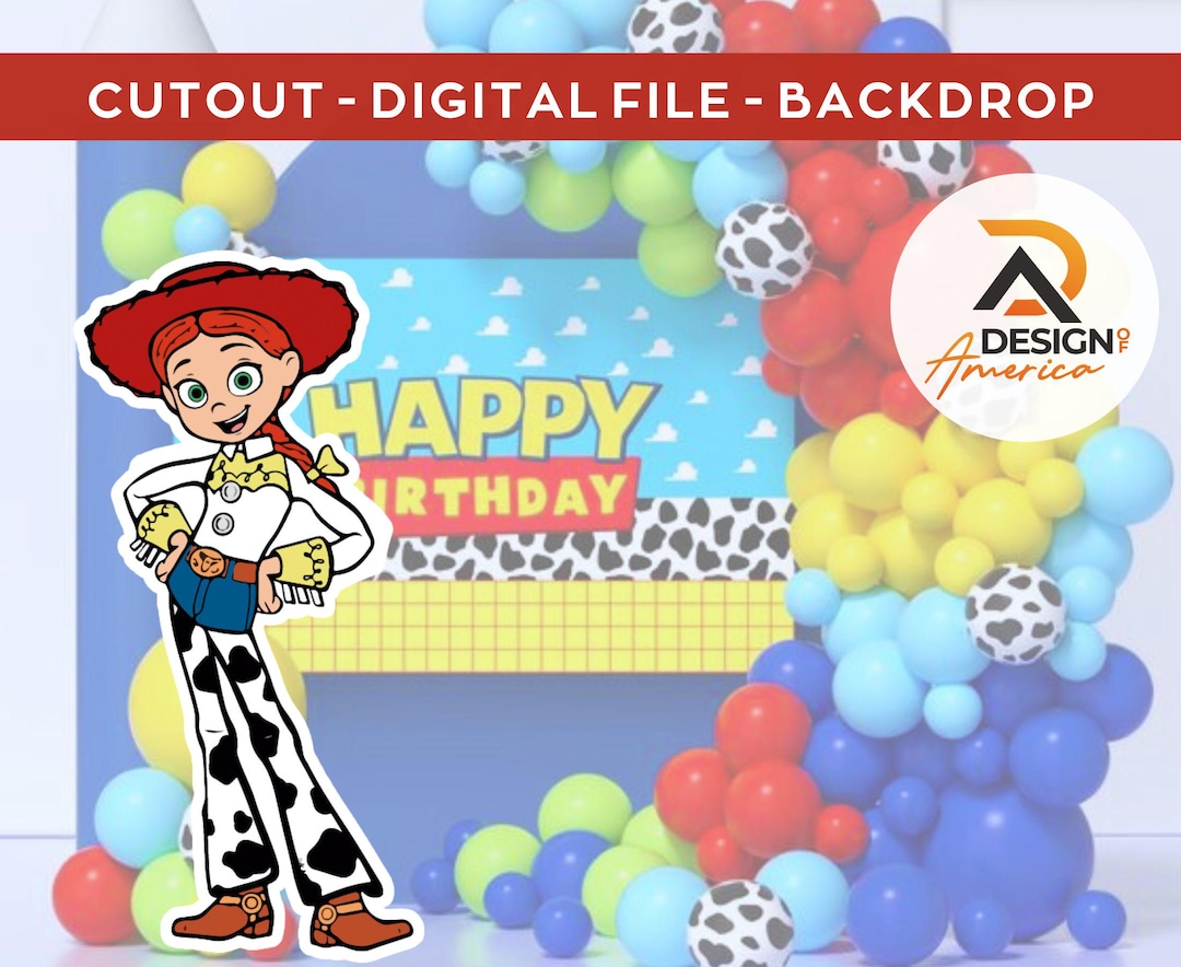 Toy Story - Jessie Decoration, Toy Story Jessie Theme Decoration ...