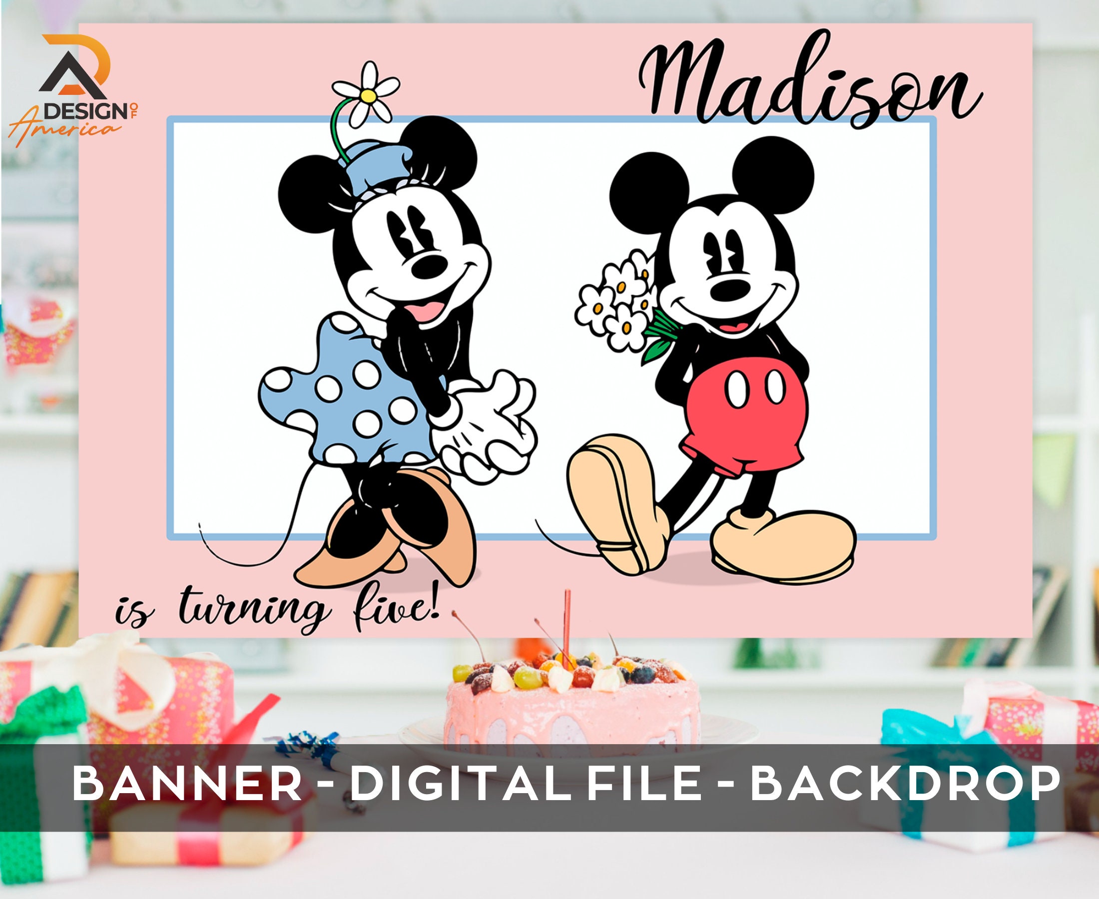 Moana Backdrop, Moana Banner, Moana Printable Backdrop, DIGITAL FILE ...