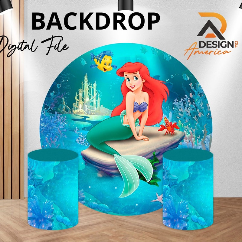 Ariel Little Mermaid Decorations - Etsy