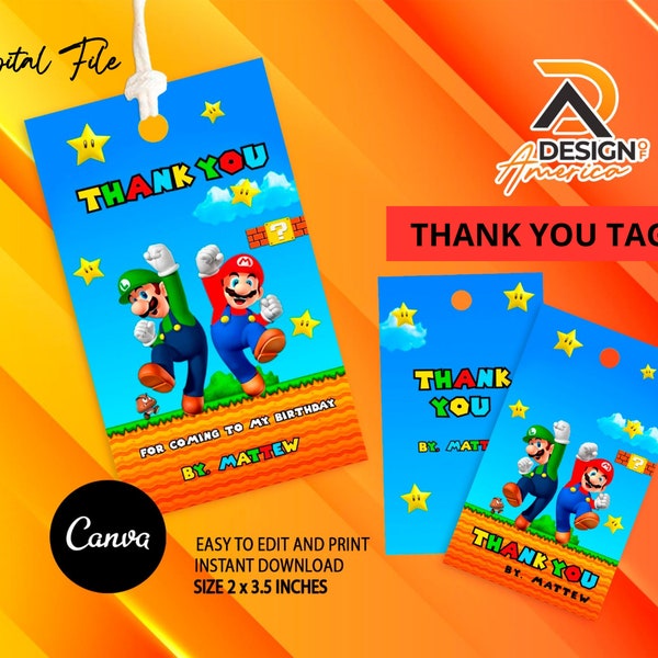 Mario Party Favors - Etsy Canada