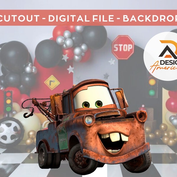 Cars Cut Outs Large - Etsy UK