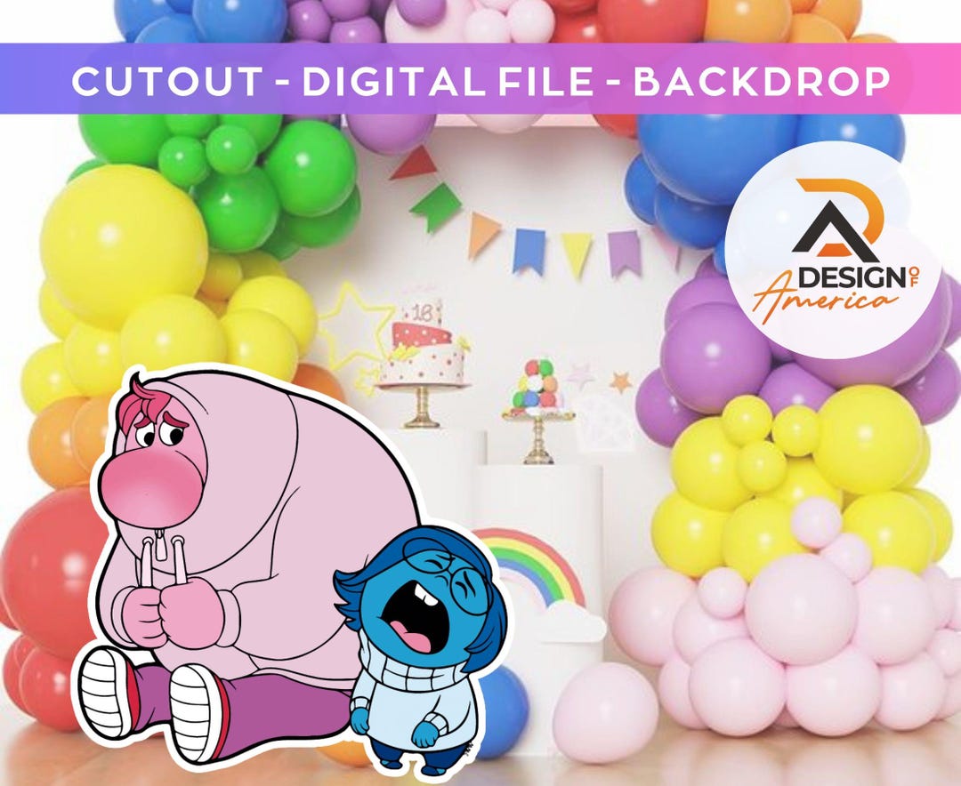 Inside Out Cutout, Inside Out Decoration, Inside Out Decoration Theme ...