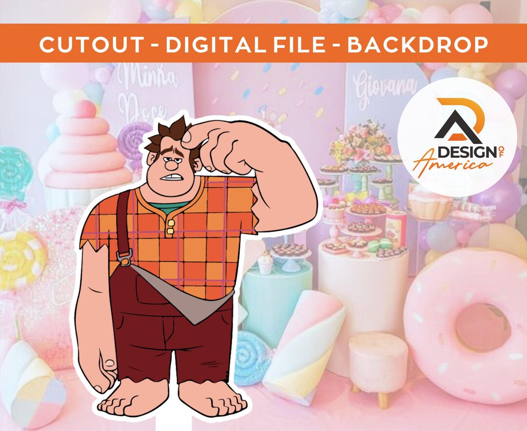 Wreck-it Ralph - Cutout, Party Decoration Wreck-it Ralph Theme ...