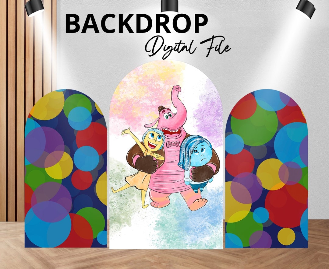 Backdrop Inside - Inside Birthday Party Decor, Inside Cutout Decor ...