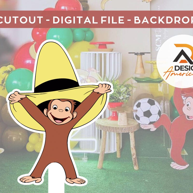 Curious George - Etsy