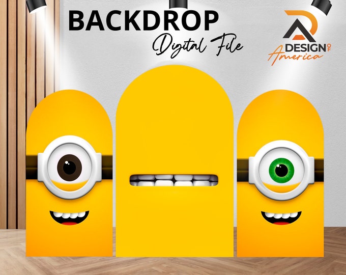 Minion Inspired Balloon Garland Kit - Blue and Yellow, Kids Party ...