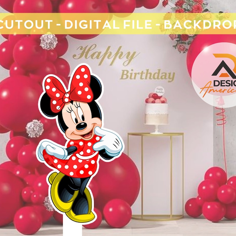 Minnie Backdrop Theme - Etsy