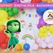 Inside Out Disgust Cutout, Inside Out Decoration, Inside Out Decoration ...