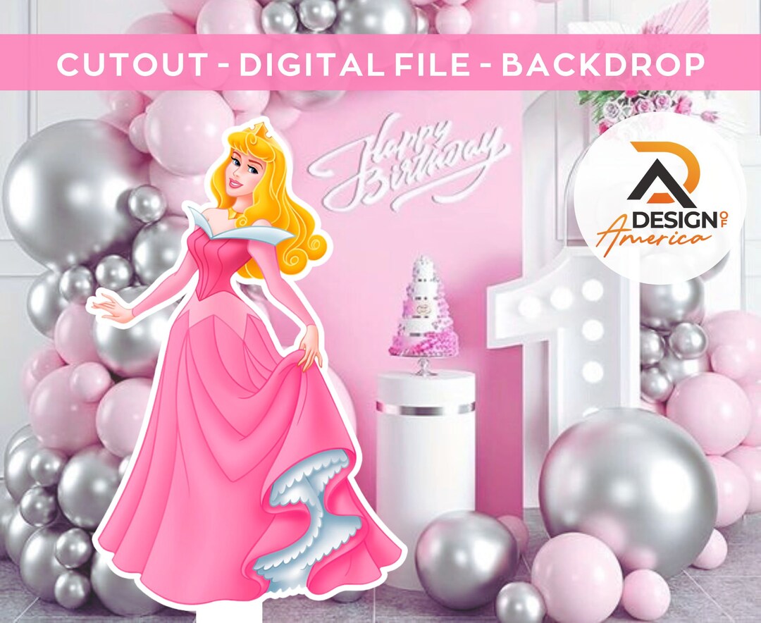 Princess Aurora - Sleeping Beauty, Cutout, Princess Aurora Party ...