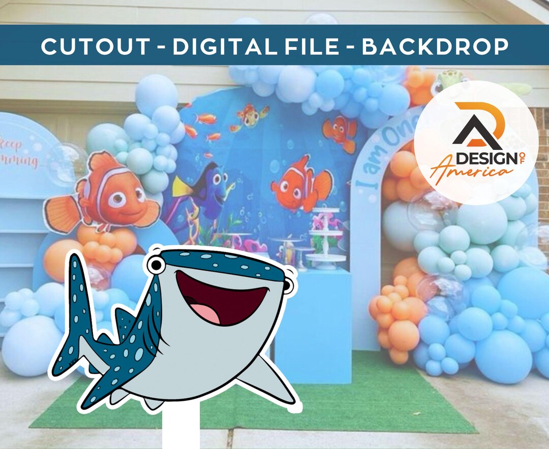 Destiny - Finding Dory Cutout, Finding Dory Decoration, Finding Dory ...