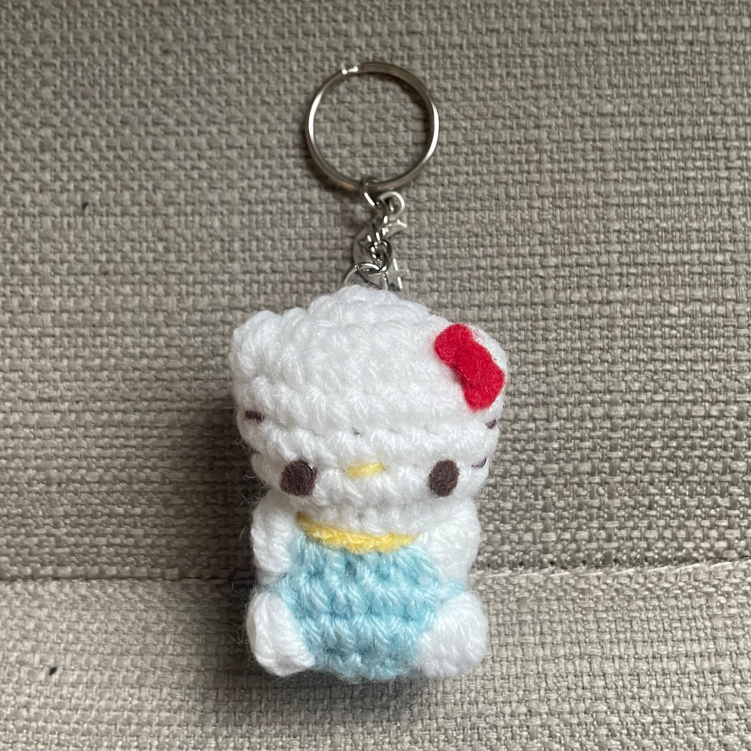 Sanrio Character Crochet Amigurumi Keychains - Etsy