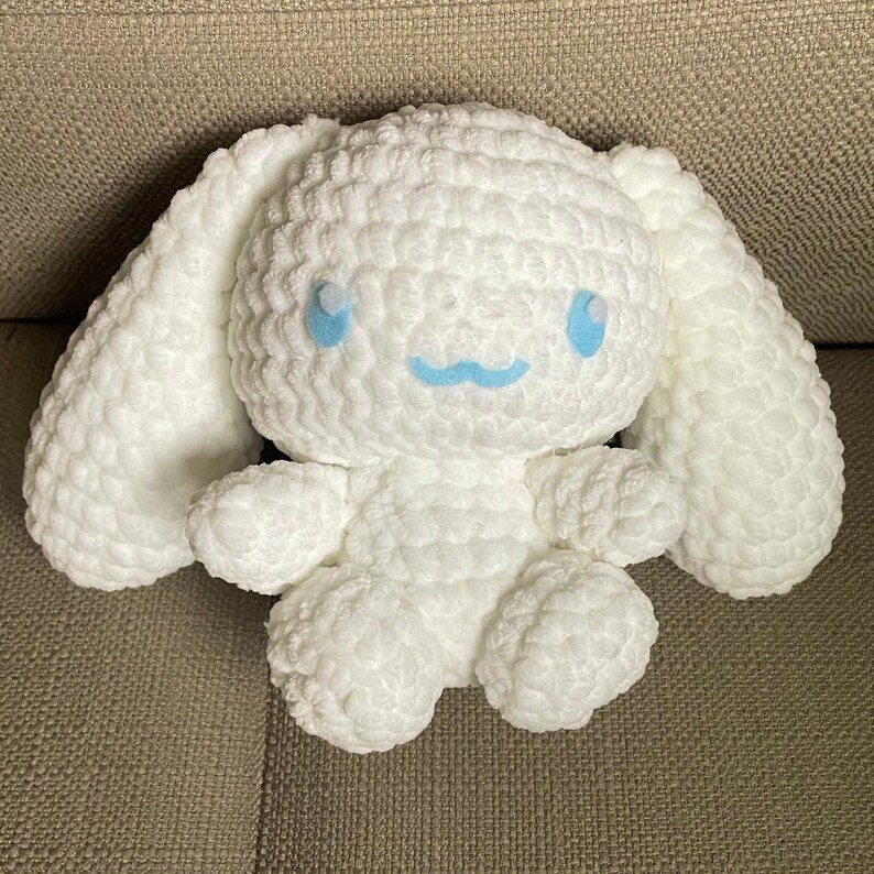 Cinnamoroll Crochet Amigurumi Plushie - Etsy
