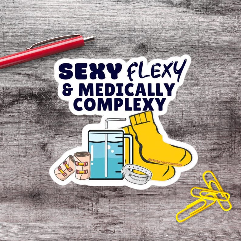 2-6 Inch Funny Vinyl Ehlers Danlos Sticker Chronic Illness EDS HEDS ...