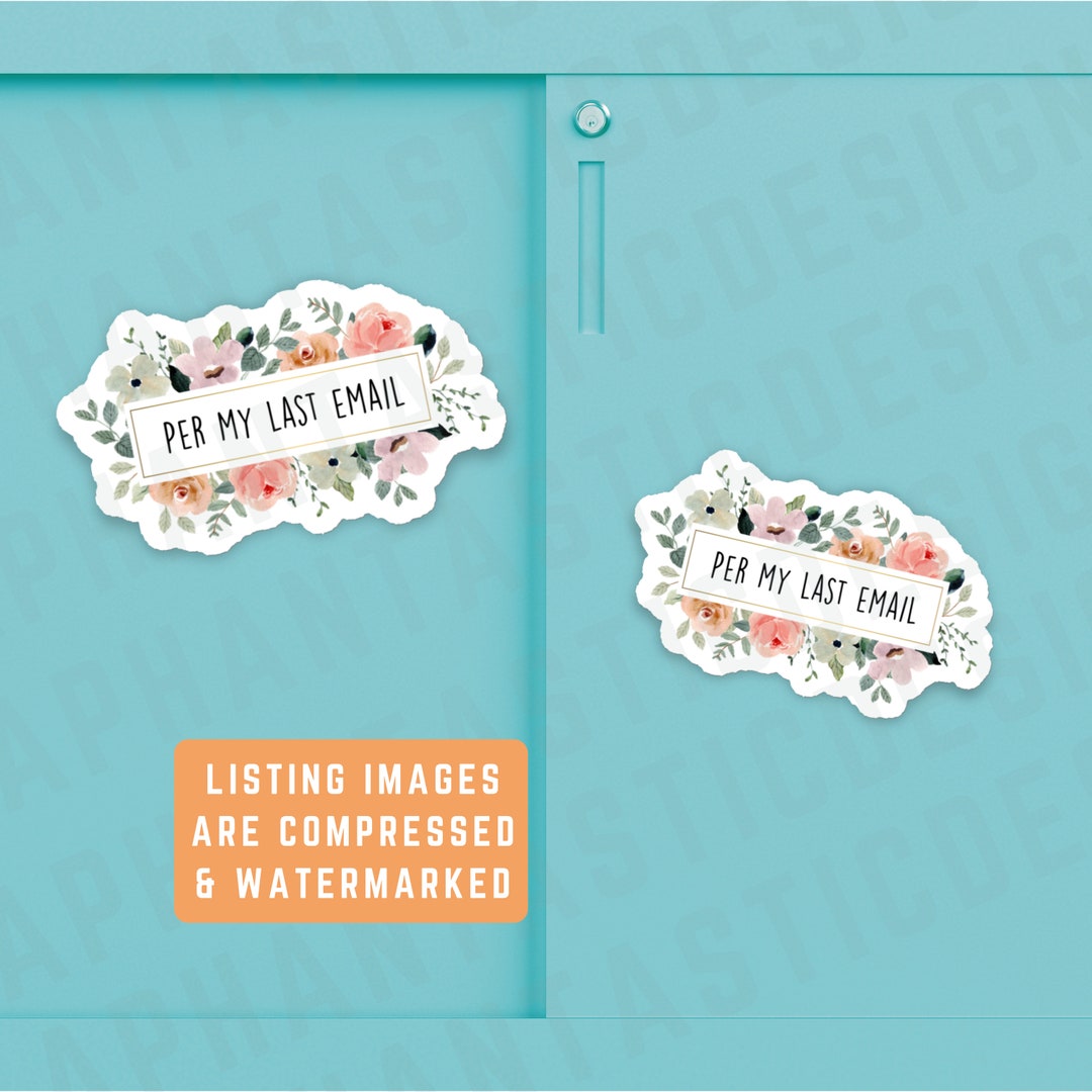 S/M Cute Magnet Funny per My Last Email Office Gag Sassy Unfiltered ...