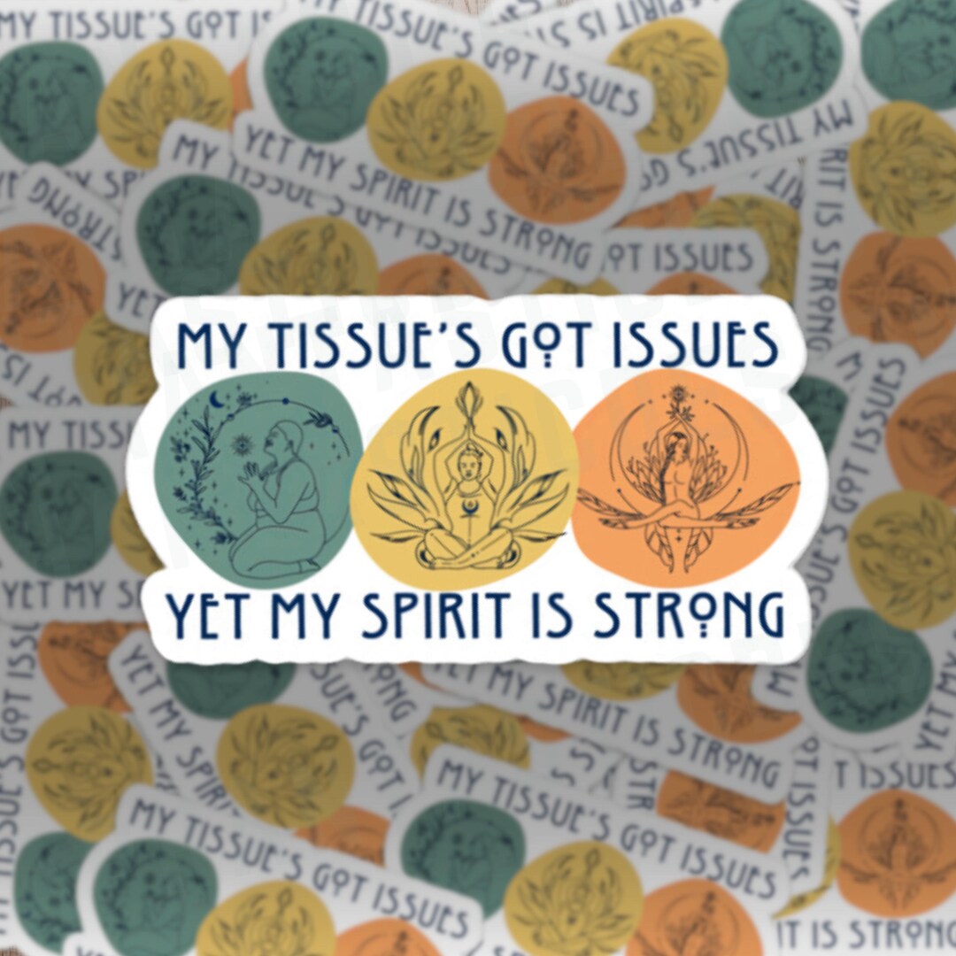 Ehlers Danlos Sticker Chronic Illness Sticker Singles & 5-250 Ct Pack ...