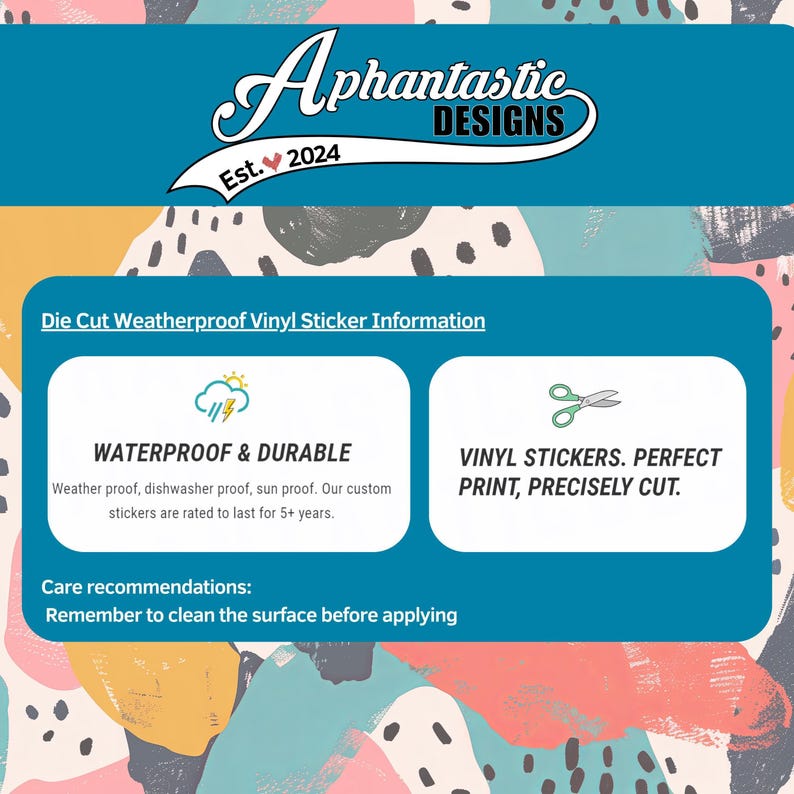 2-6 Inch Vinyl Watercolor Zebra Sticker EDS Chronic Illness Disability ...