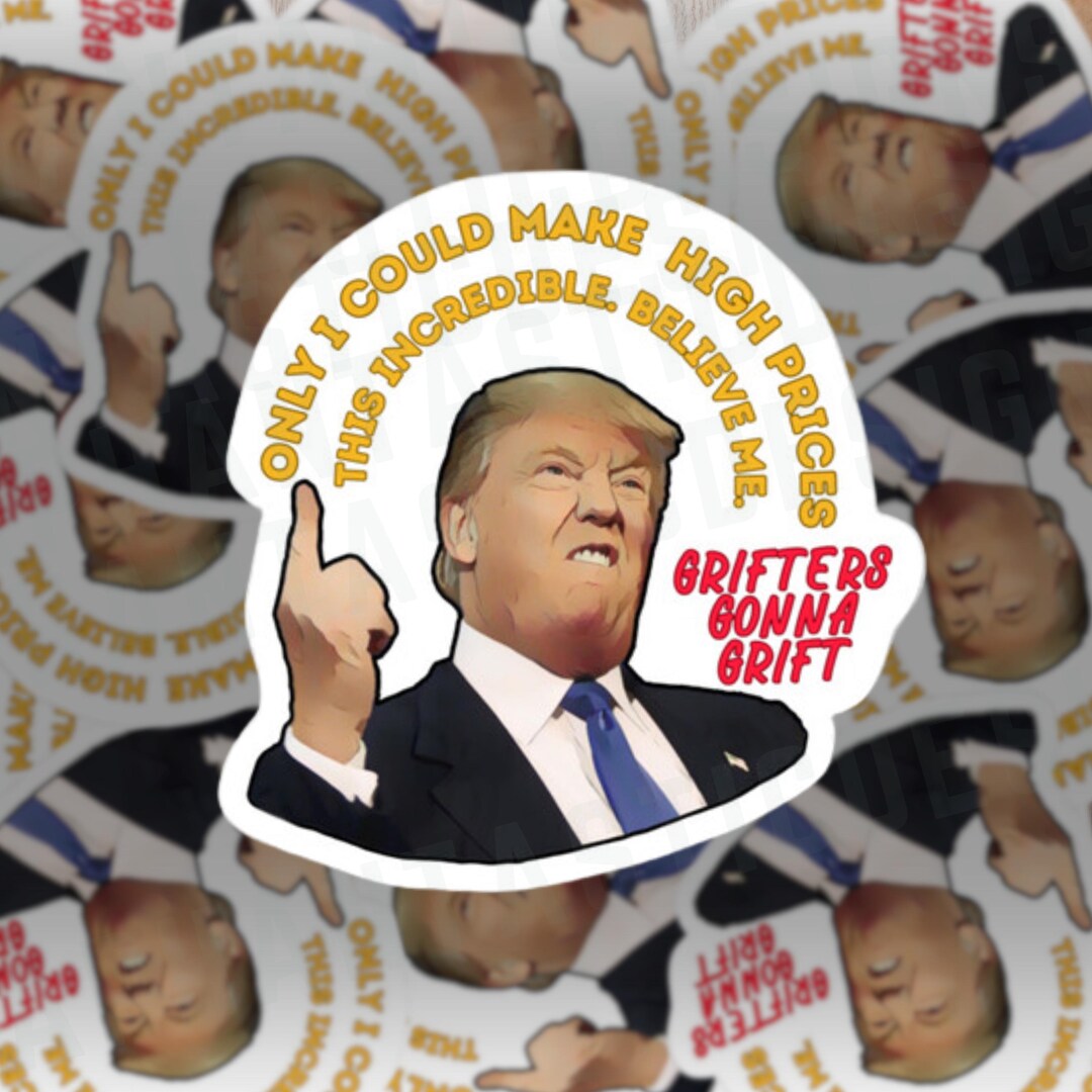 Unique Decal FSTRACKING Orange President Grifter Sticker Blm Lgbtq ...