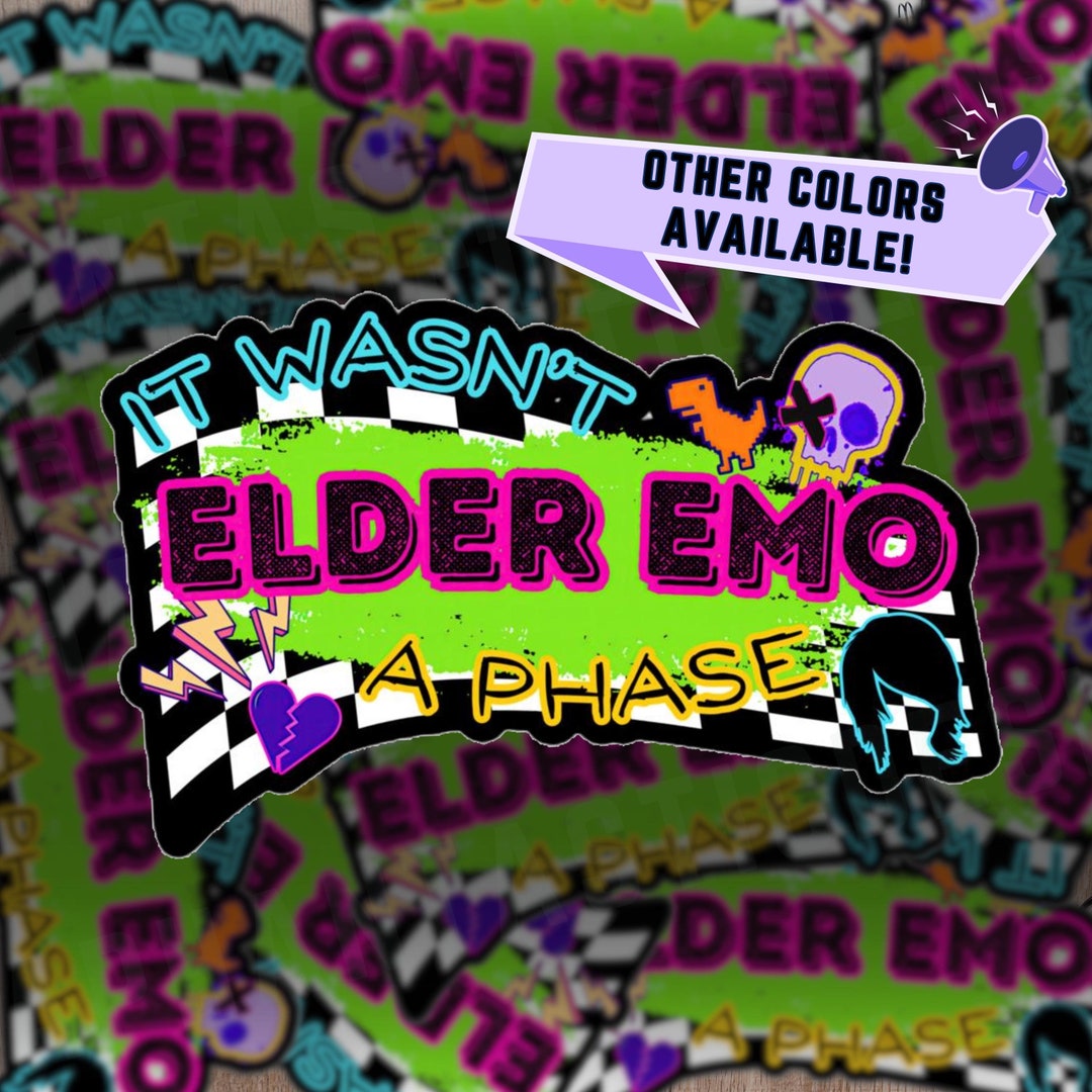 SML Decal FSTRACKING Cute Funny Elder Emo Era Millennial Gen X 2000s ...