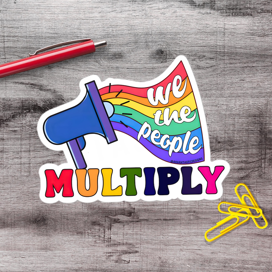 2-6 Inch Vinyl LGBTQ Sticker Rainbow Pride Trans Nonbinary Ace Gift ...