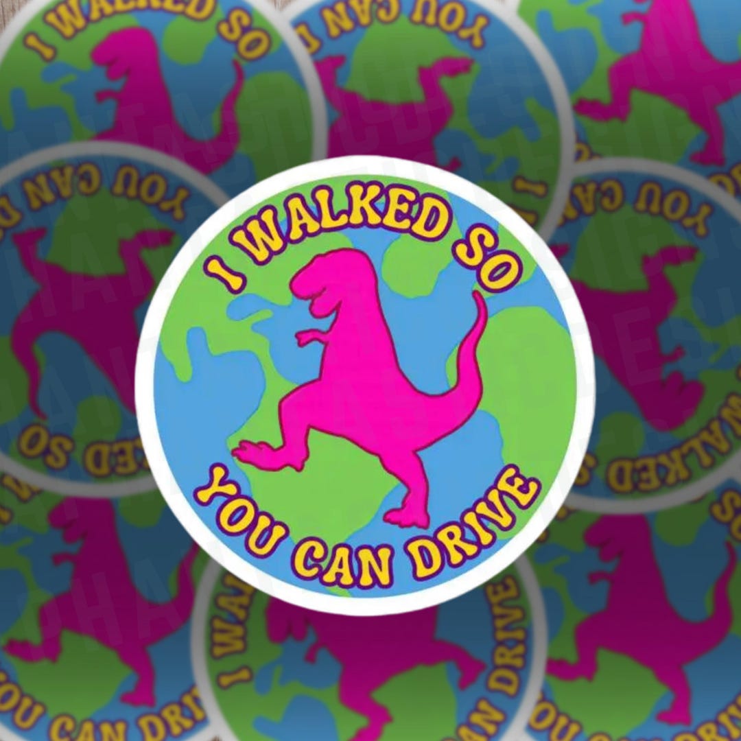 Funny Customizable Dinosaur Stickersingles & 5-250 Ct Fossil Sticker ...