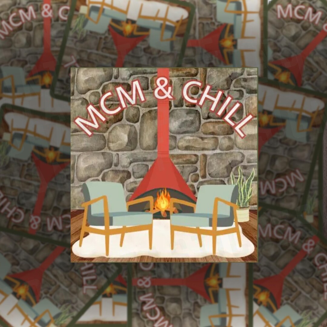 Mcm Sticker Mid Century Modern Design Art 50s 60s 70s Antique Shop ...