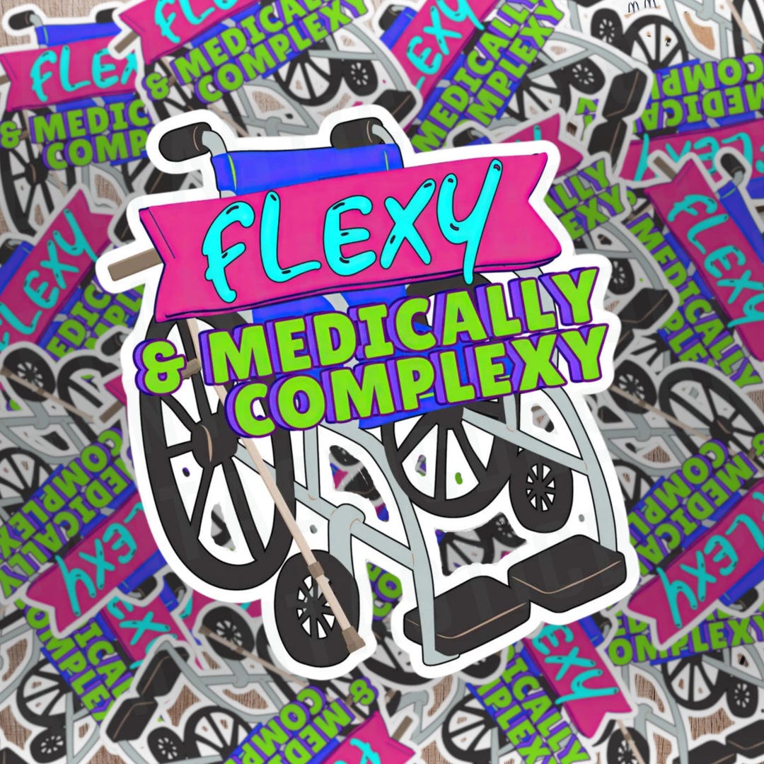 Funny Flexy Sticker 1 Pc 50 Pc 100 Pc Pain Zebra Chronically Ill ...