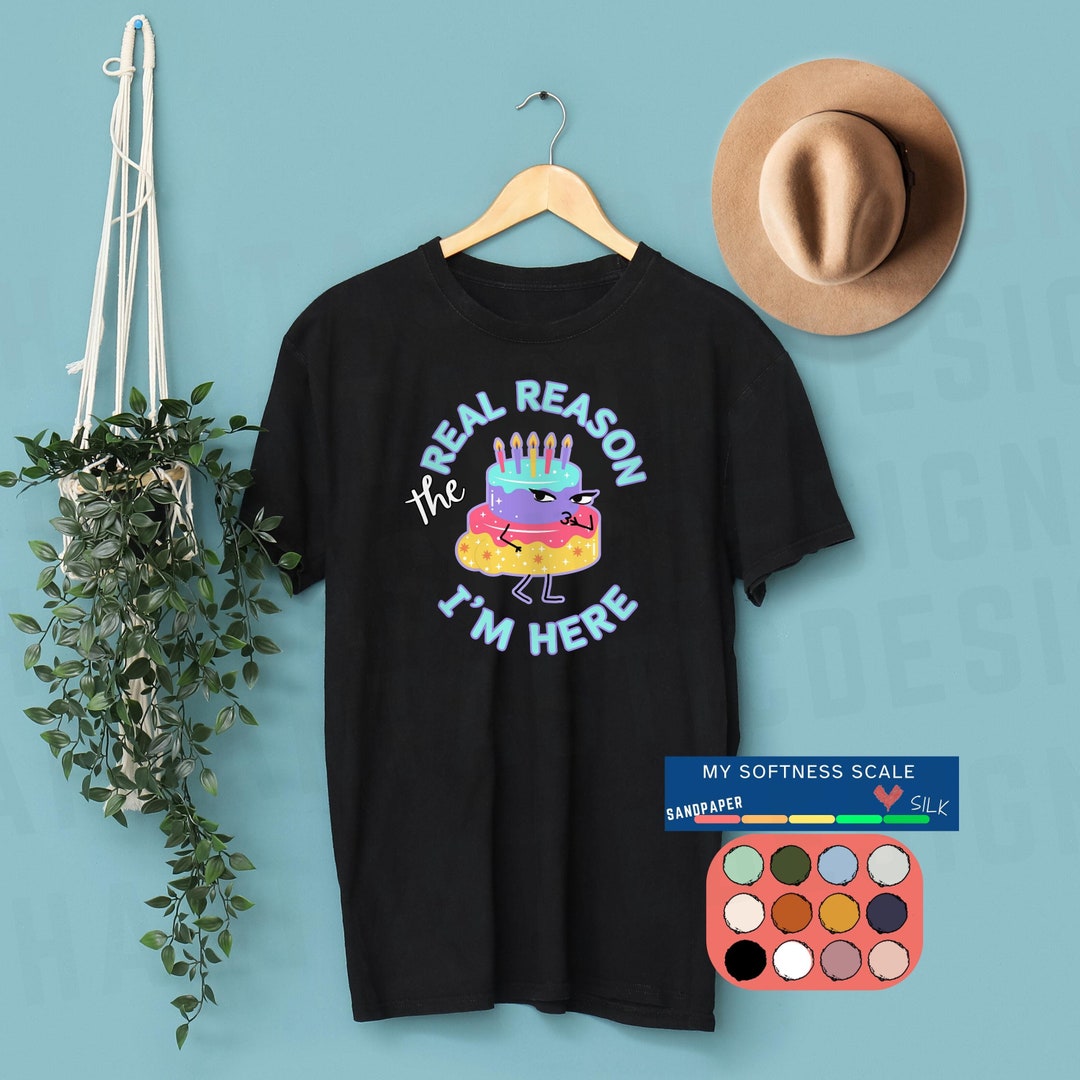 Original XS-5X Funny Thicc Silly Cake Lover Baker Party Tee Soft ...