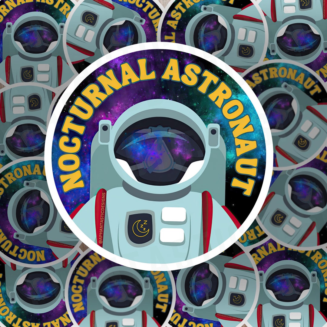 Funny Cpap Sticker 1 Pc 50 Pc 100 Pc 250 Pc C-pap Space Decal Sleep ...