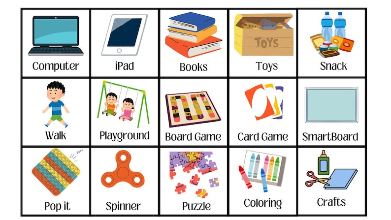 PURPLE THEME | Behavior Chart | Visual Behavior Chart | Positive ...