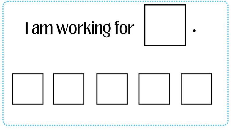 Behavior Chart | Visual Behavior Chart | Positive Reinforcement | Star ...