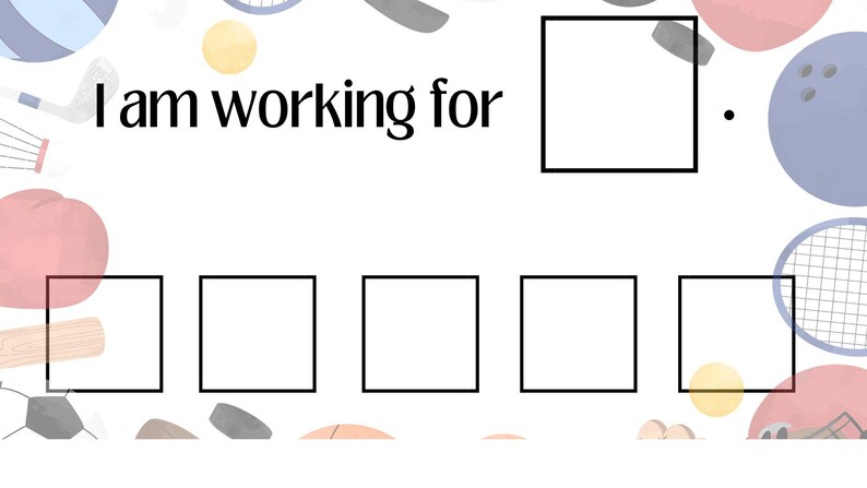 SPORTS THEME | Behavior Chart | Visual Behavior Chart | Positive ...