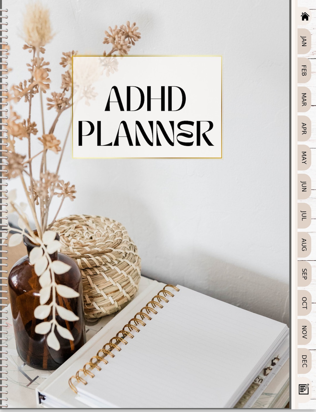 The Ultimate Digital and Printable ADHD Planner - Etsy