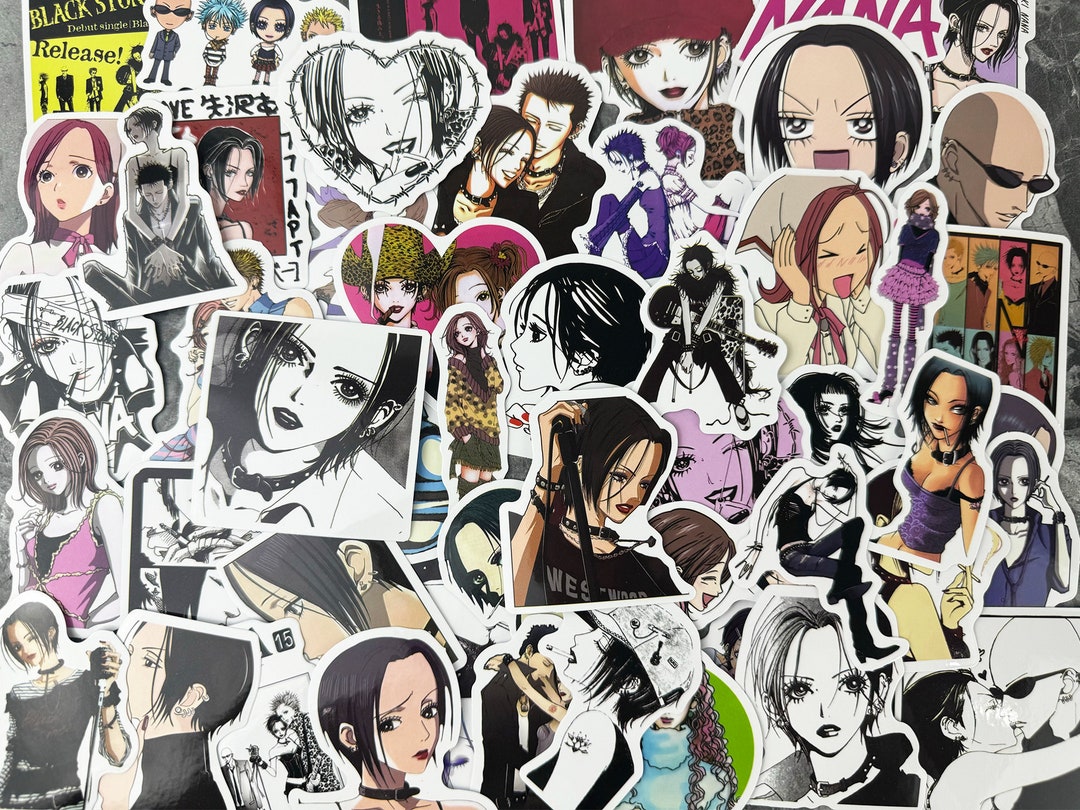 Pack of 50 NANA Stickers Anime NANA Stickers Cartoon and Anime Stickers ...