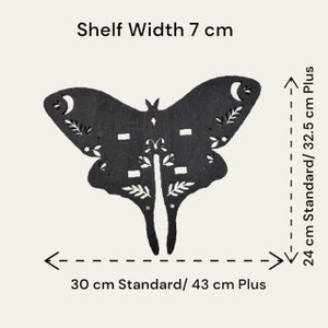 Storage Rack, Wooden Shelf, Butterfly Display, Livingroom Organizer ...