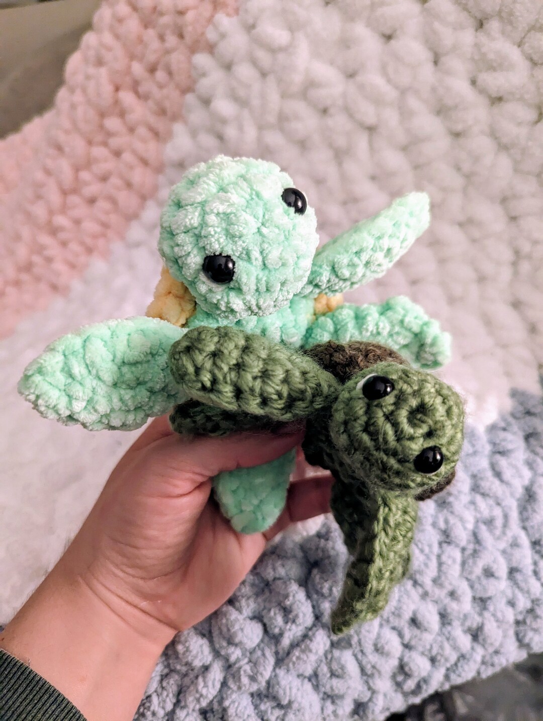 Turtle Plush lennon the Lemon Turtle or Grace the Sea Turtle - Etsy