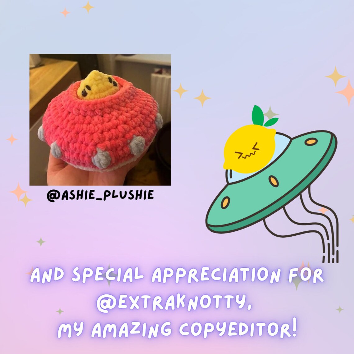 UFO Crochet Pattern: Lemon Amigurumi Plushie (no-sew) (PDF Pattern) - Etsy