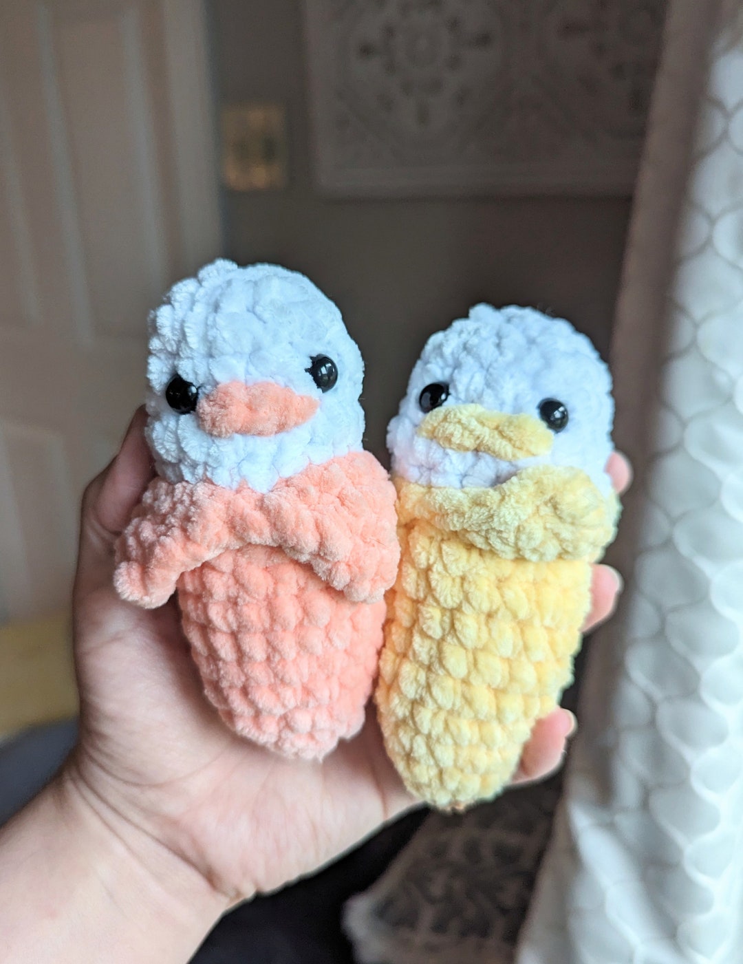 Banana Goose Plushie Crochet Plush - Etsy