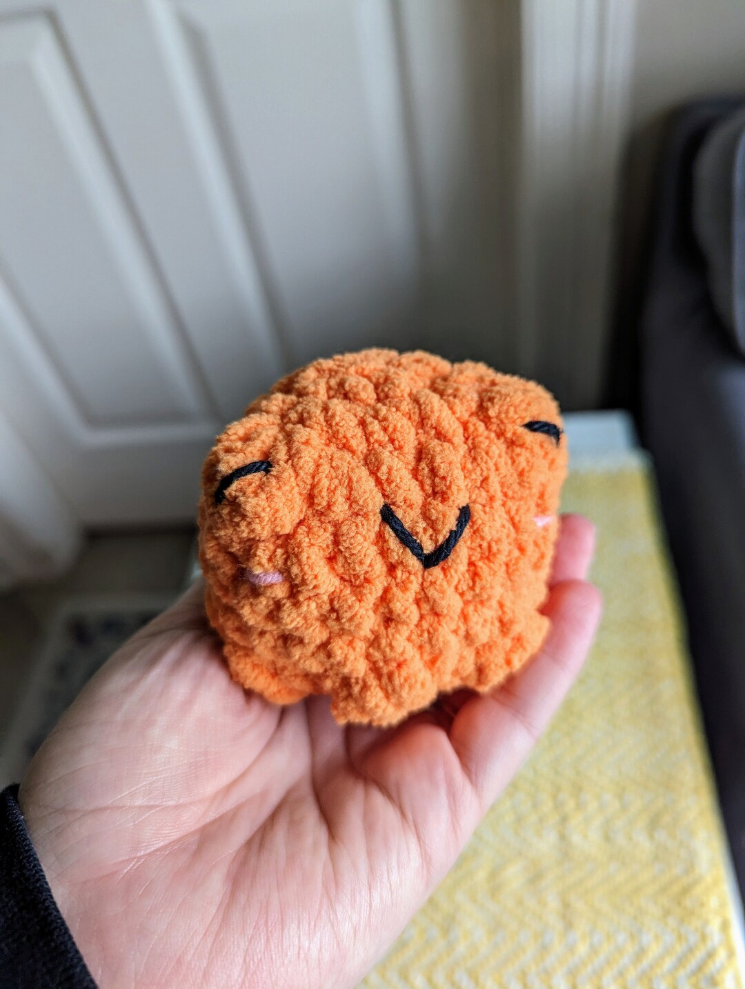 Happy Cheese Frog - Frog Plushie, Cheese Frog, Amigurumi Gift - Etsy